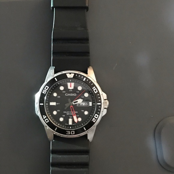 Casio | Accessories | Casio Solar Powered 5272 Mtps1 Watch | Poshmark